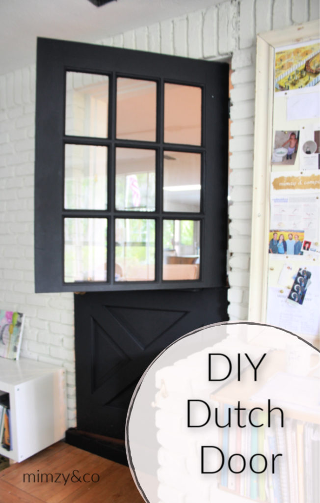 DIY Dutch Door Mimzy Company DIY Dutch Door Mimzy Company