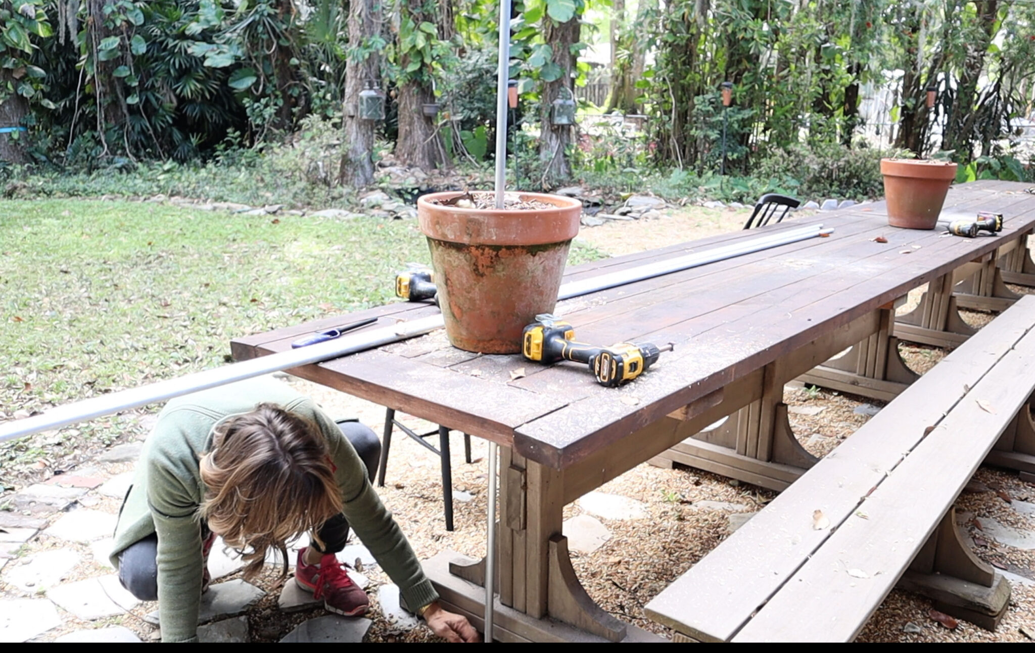 DIY tabletop trellis • mimzy & company